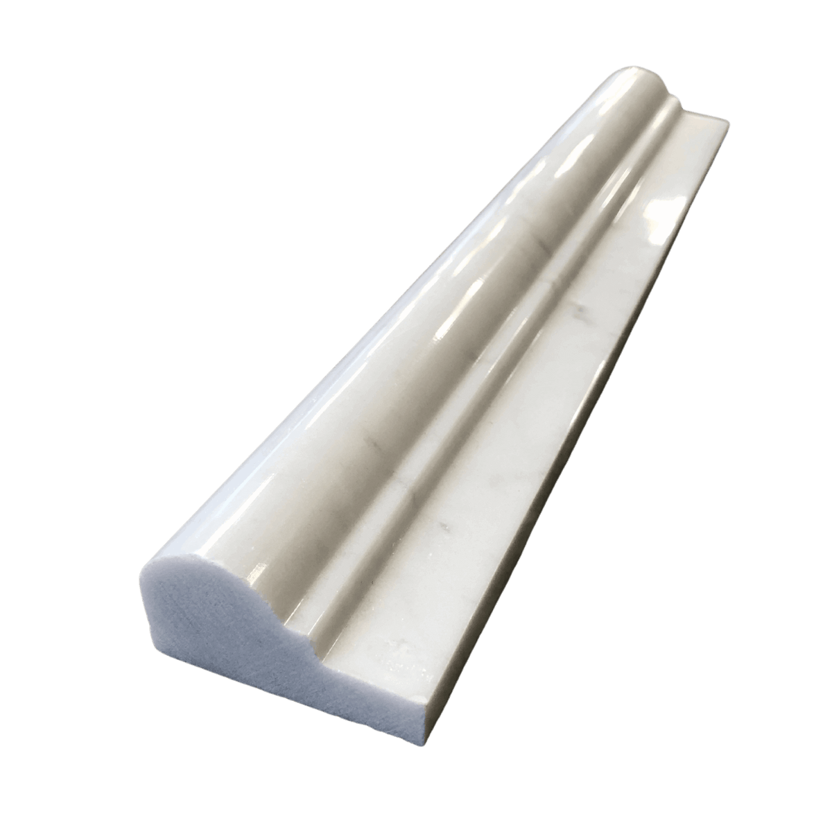 Arabescato Carrara Marble Chair Rail Moulding Polished – All Marble Tiles